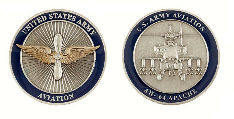 US Army Aviation Apache Coin | eBay