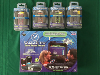 Buzztime Home Trivia System (plus 4 extra controllers) | eBay