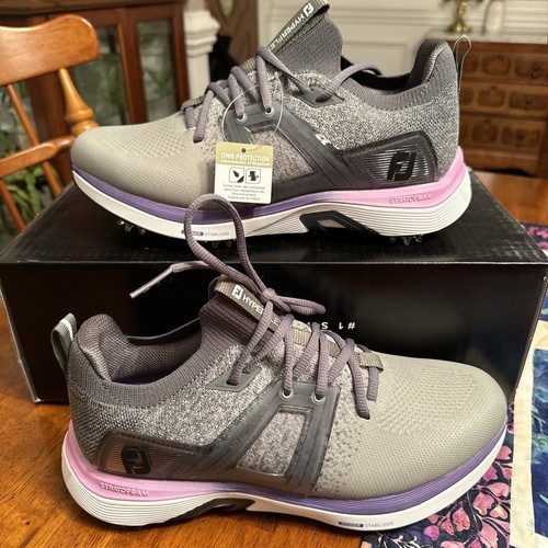 New Women’s FJ FootJoy HyperFlex Waterproof Golf Shoes Size 10 Med ...