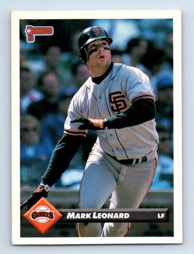 1993 Donruss Mark Leonard San Francisco Giants #288 | eBay