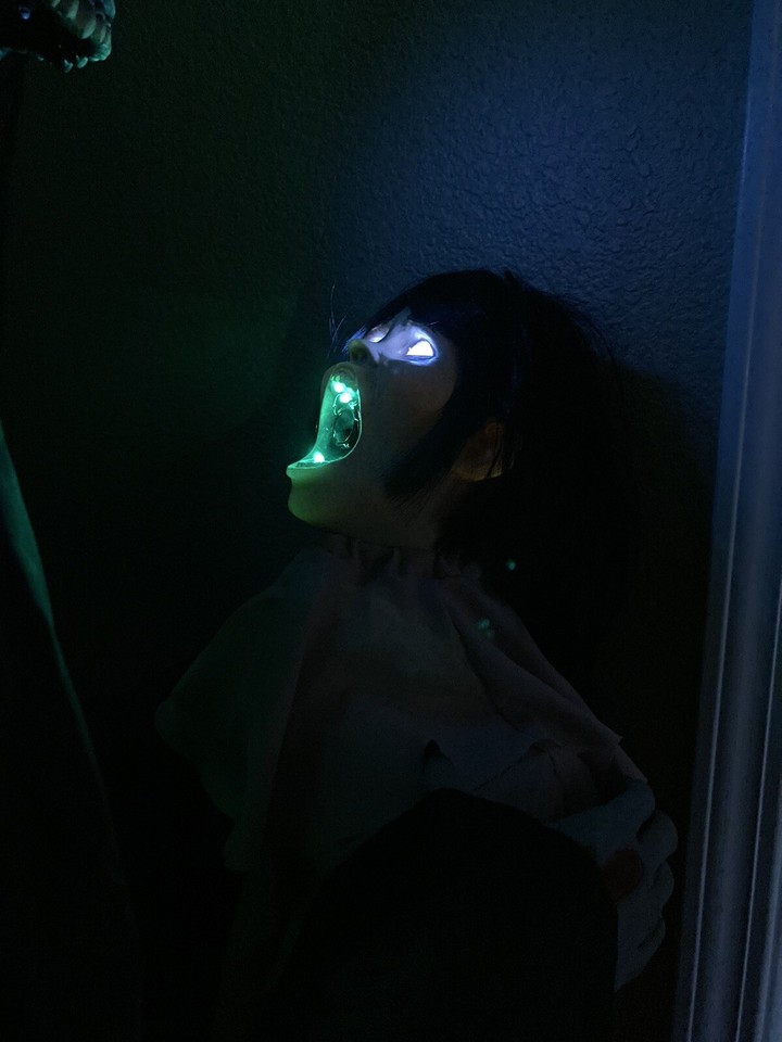 Spirit Halloween 6.2 Ft Tall Harvester of Souls Animatronic Scary Prop ...