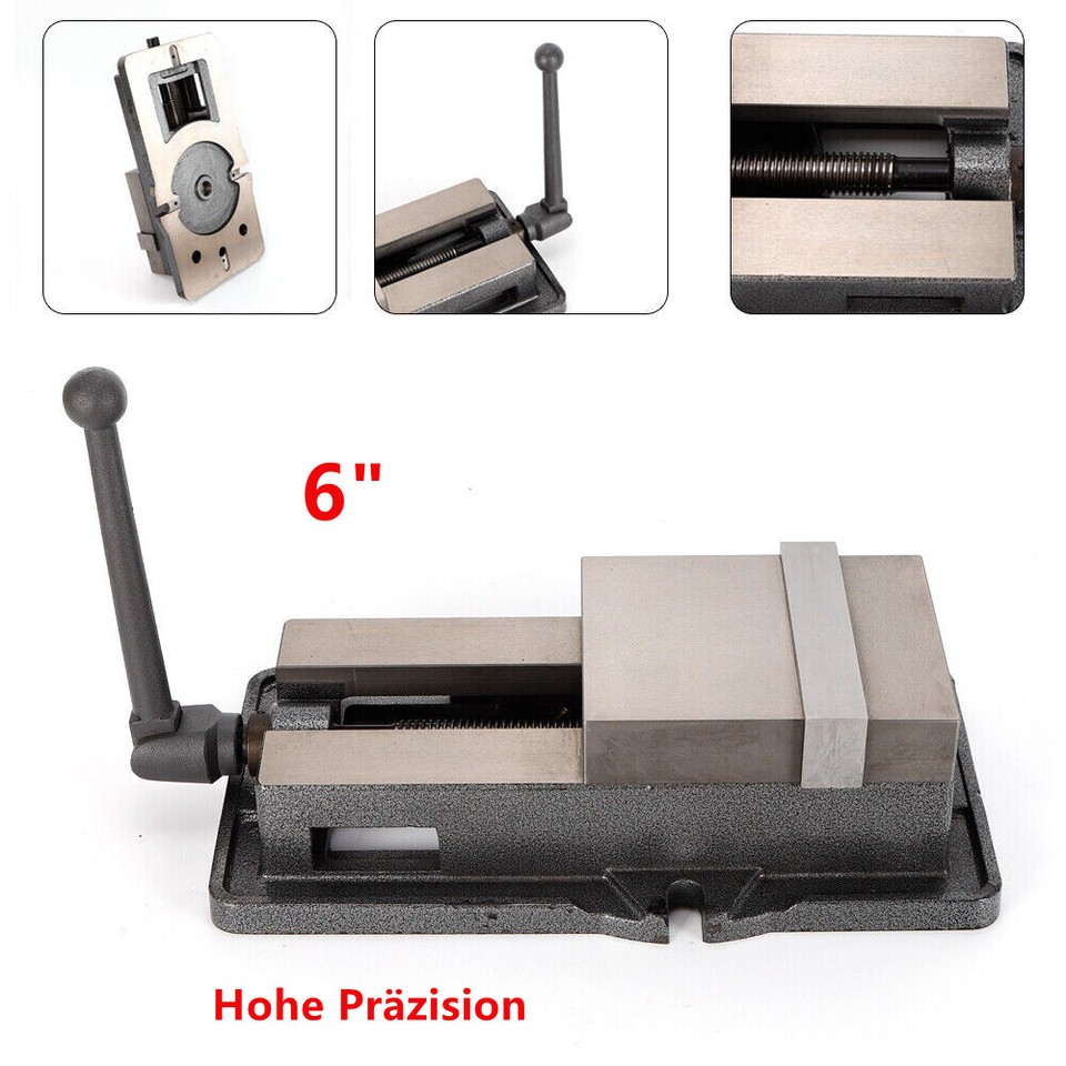 6 Inch Accurate Lock Precision Vise Lock Vice Milling Drilling Machine ...