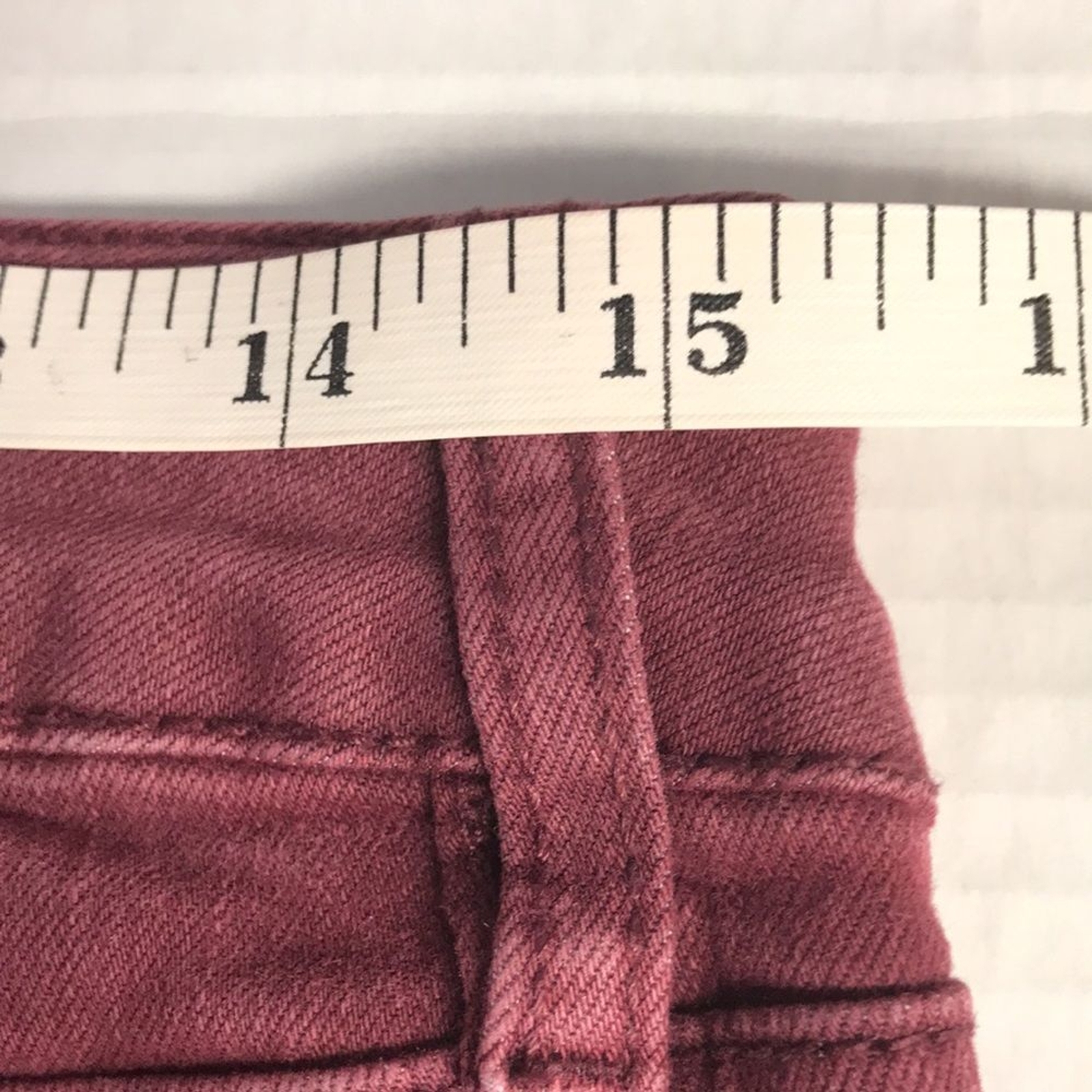 REFUGE Distressed Burgundy Maroon Skinny Jeans Womens… - Gem