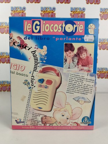 The Talking Book Stories Topo Gigio Precious Games Talking Billo 1994 ...
