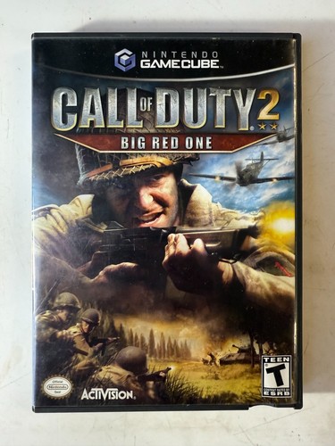 Call of Duty 2: Big Red One (Nintendo GameCube, 2005) Complete CIB ...