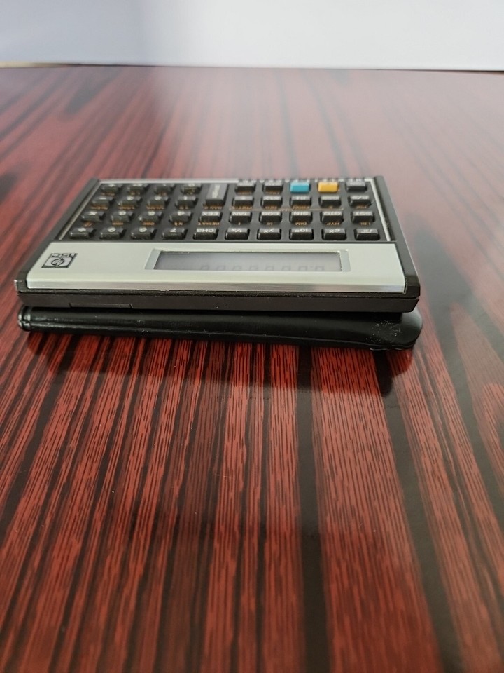 Hewlett Packard HP-15c Scientific Calculator + Leather Carry Case ...