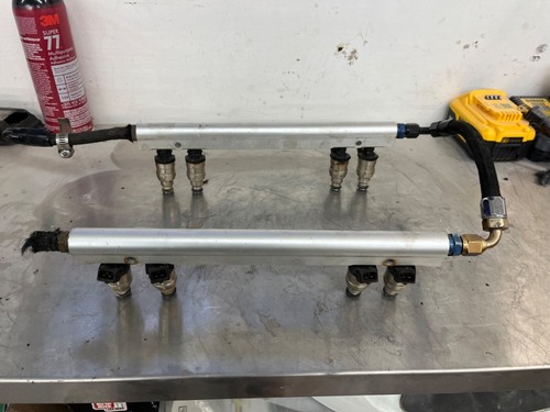 Mass Flo SBC Fuel Rails Fuel Injection EFI Small Block Chevy ...