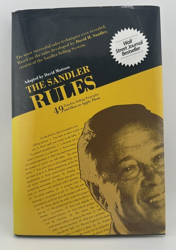 The Sandler Rules: 49 Timeless Selling Principles, and How to Apply ...