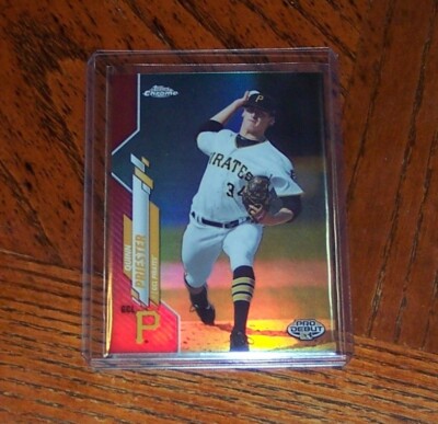 2020 Topps Pro Debut Chrome Quinn Priester Red Refractor 06/10 PDC-151 ...