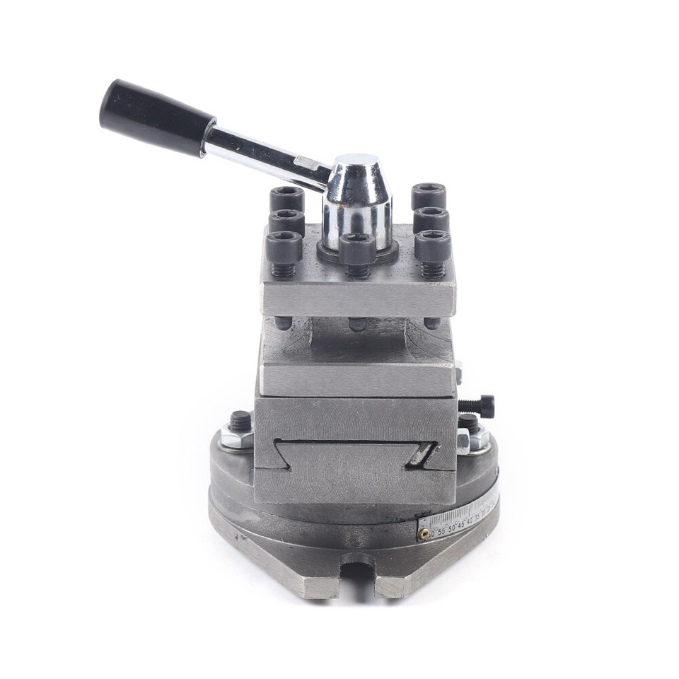 Metal Lathe Machine Tool Holder 80mm Universal AT300 Lathe Tool Post ...