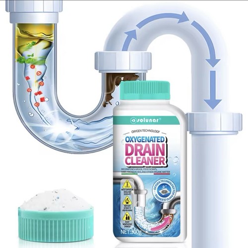 Oxygenated flow drain cleaner powder for cleaning pipes drainage agent ...