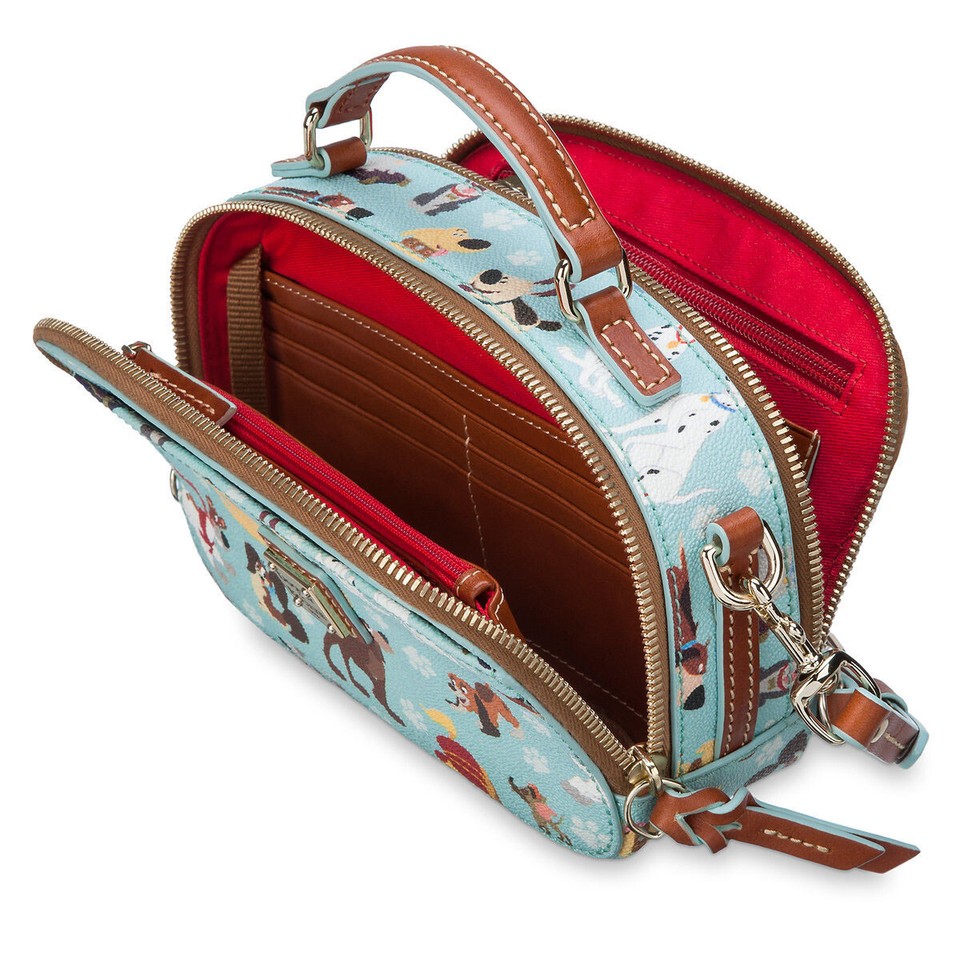 2017 Disney Dooney & Bourke Blue DOGS Shoulder Bag Ambler Crossbody ...