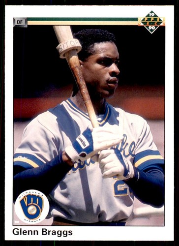 1990 Upper Deck Glenn Braggs Baseball Cards #456 | eBay