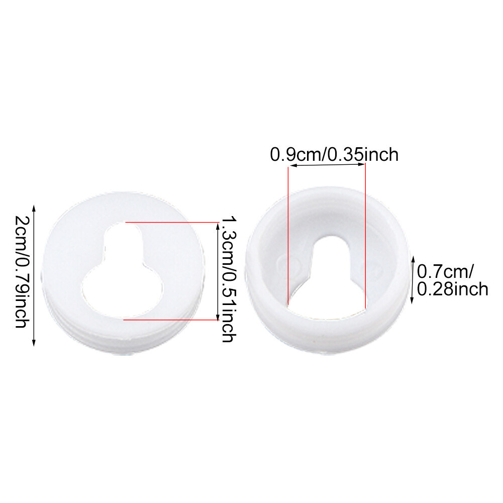 10pcs 20mm Display Drywall For Wooden Photo Frame Plastic Hook Keyhole ...