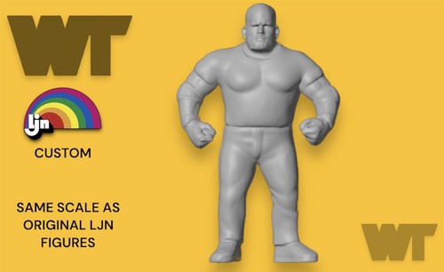 ALBERT WWF LJN *Full Scale* CUSTOM Unpainted WWE WCW *READ* | eBay