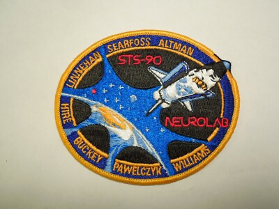 Nasa STS-90 Space Shuttle Columbia Neurolab Spacelab Module Iron On Patch | eBay