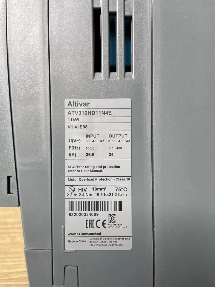 1PC-Schneider ATV310HD11N4E variable speed drive Easy Altivar 310,11kW ...