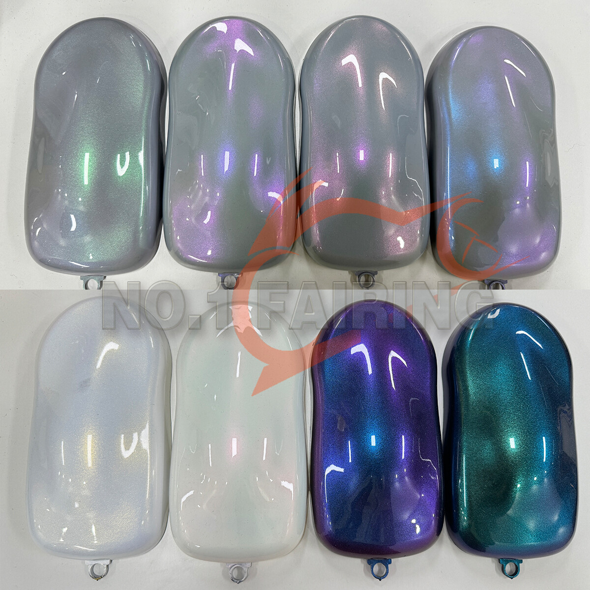 Custom Painted Batwing Fairings