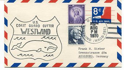 1970 USCGC Westwind WAGB-281 Icebreaker Wheel Polar Antarctic Cover | eBay
