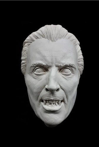 life size bust dracula christopher lee white | eBay