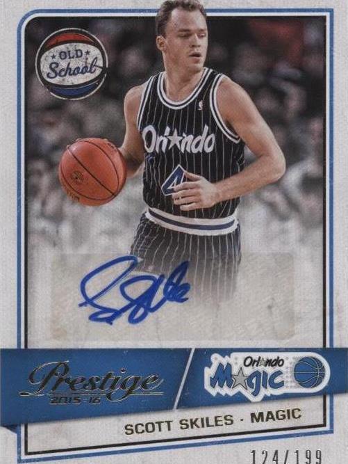 2015-16 Panini Prestige - Old School Signatures Scott Skiles #OS-SS ...