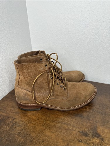 Oak Street Field Boot Natural Chromexcel Roughout Men’s Size 10 Suede ...