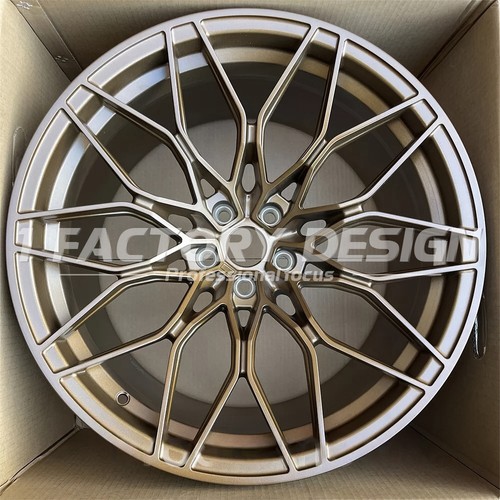 1PC CUSTOM 20" FORGED BRONZE STYLE WHEELS RIMS FOR 2019+ BMW M8 F92 ...