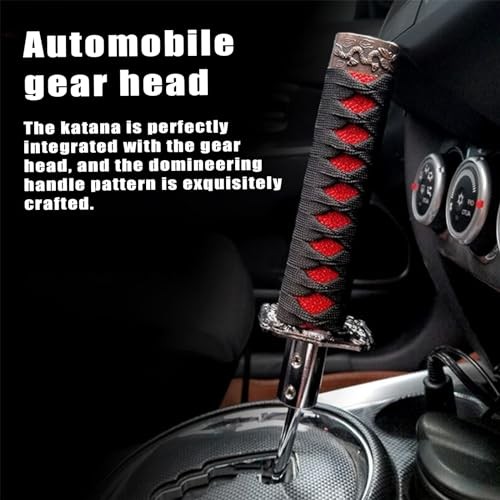 1 PC Car Samurai Gear Shift Head, 5.9" Bushido Handle Style Shift Knob ...