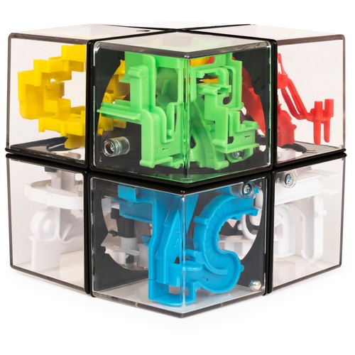 Rubik’s, Perplexus Hybrid 2 x 2 Gravity 3D Maze Game Brain Teaser ...