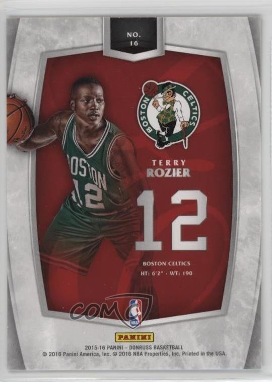 2015-16 Panini Donruss Franchise Futures Terry Rozier #16 Rookie RC | eBay