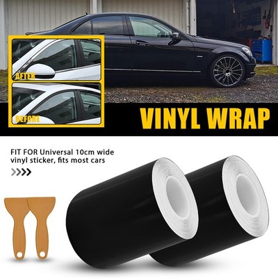 Universal 10M*10CM Vinyl Car Auto Wrap Sticker De-Chroming 394*4IN ...