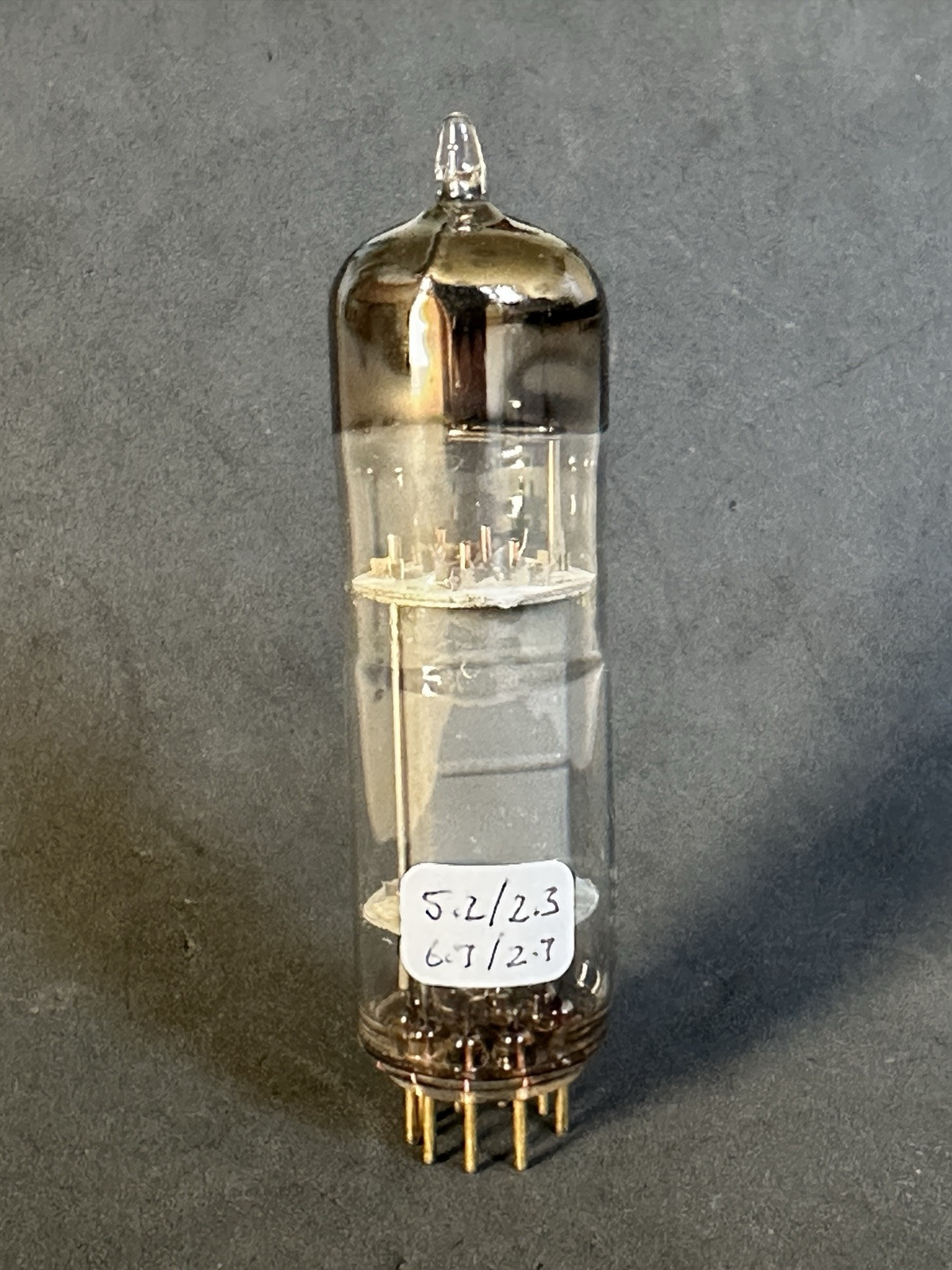 RARE AMPEREX E80CC 6085 PINCHED WAIST D GETTER WK6 1957 | eBay