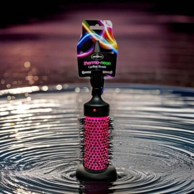 Authentic DENMAN Made in UK Cepillo brushing 48 mm neon Fucsia Denman ...