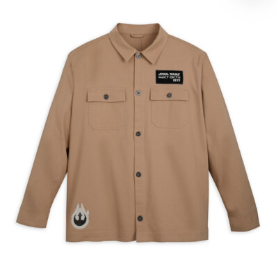 Disney Star Wars Shirt Jacket Alliance Starbird Crest Millennium Falcon ...