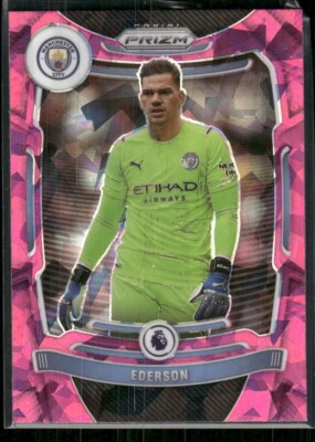 2021-22 Prizm Premier League PINK ICE Ederson #01 (JM) | eBay
