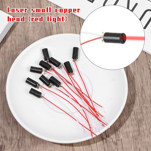 5 million Watt Laser diodes Adjustable Lasers 650nm 6mm 5V Dot Diode ...