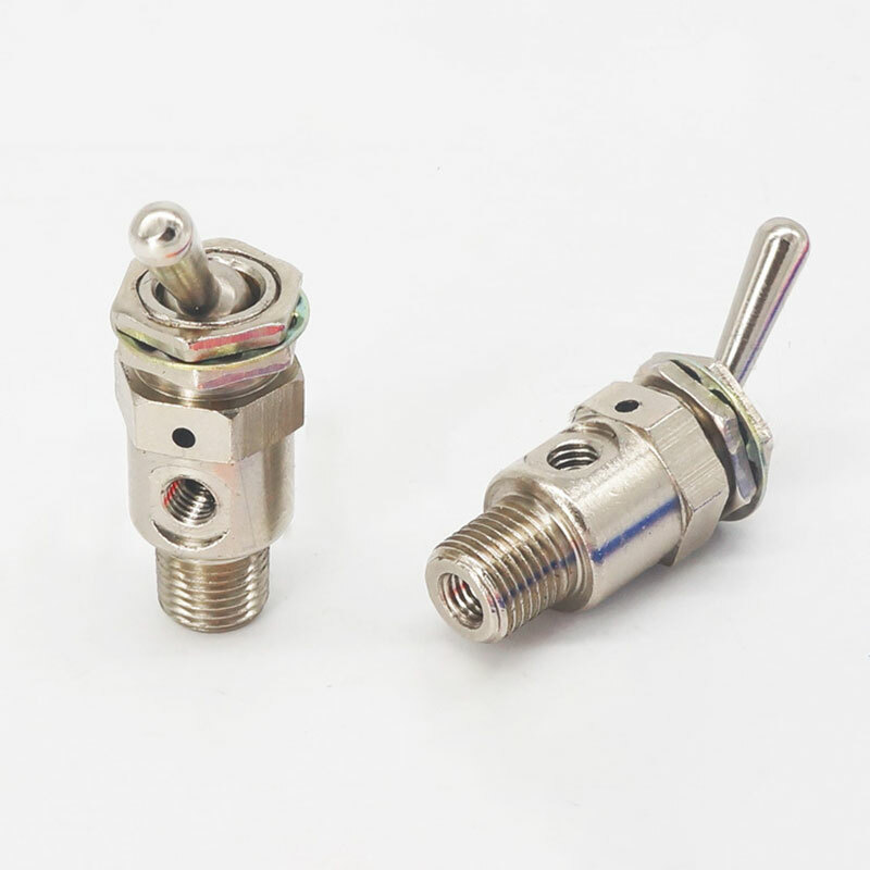 Air Pneumatic Valve Toggle Switch Knob/Button Control Mechanical Valve ...