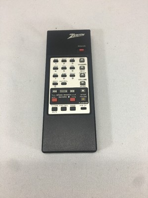 Vintage Zenith TV VCR Remote 343 14-955B 6215PA 12A-127 Mexico | eBay