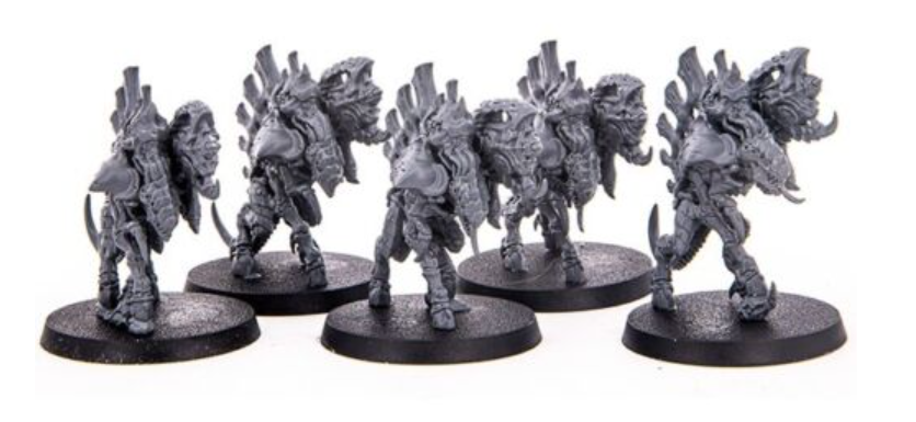 Tyranids 5 Barbgaunts + bases LEVIATHAN Boxed Set Warhammer 40k Tyranid ...