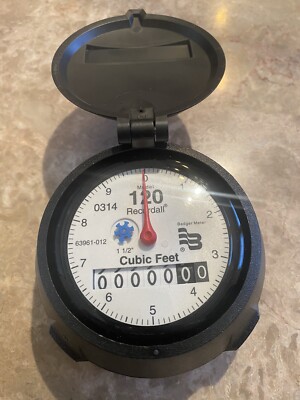 Badger Water Meter Recordall 63961-061 Model 120 New | eBay