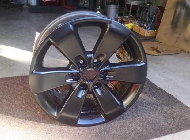 Wheel Coating Spray Paint Car Trucks Matt Black Rims Stop Rust Durable ...