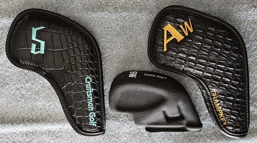 Craftsman Champkey Golf Alligator & Waterproof Iron Club Headcovers Set ...