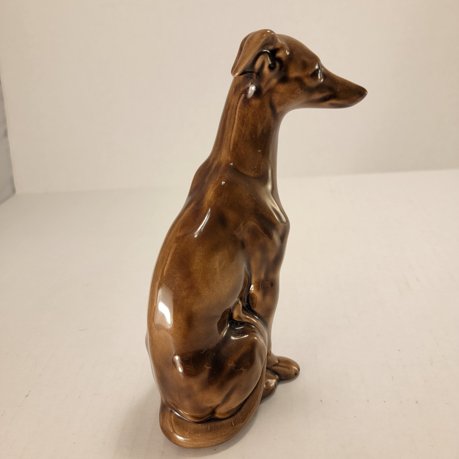 Vintage Porcelain Tilso Japan Greyhound Dog Figurine Hand Painted | eBay