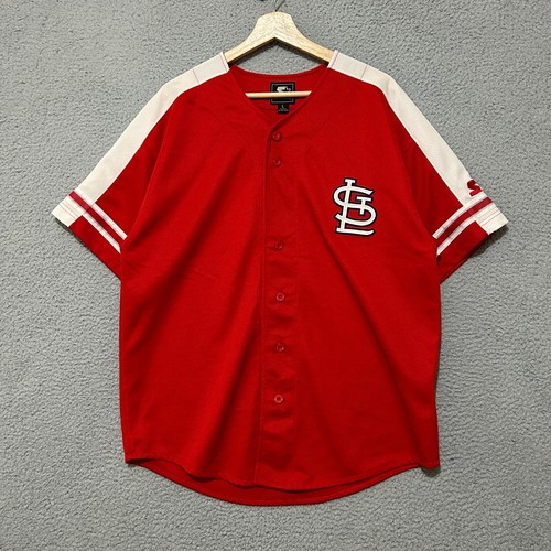 Vintage St. Louis Cardinals #7 J.D. Drew Starter Jersey Adult L Red MLB ...