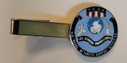 Vintage US Naval Antarctic Support Activities Tie Clasps Bar | eBay