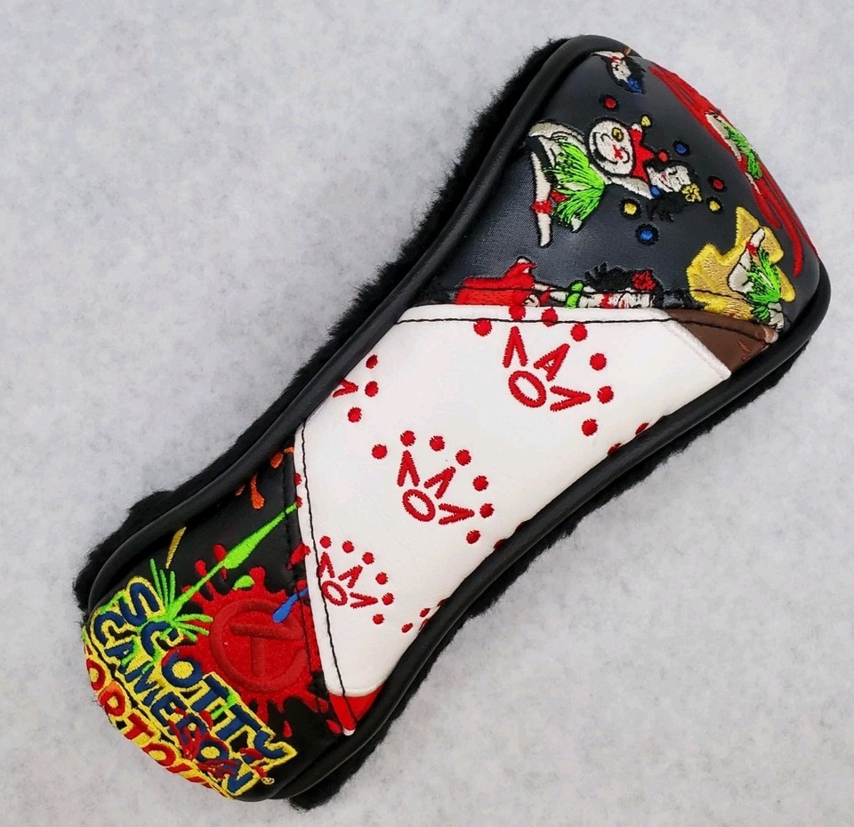 SCOTTY CAMERON GIDDY UP IN N OUT CIRCLE T PAINT SPLASH PATCH WORK ...