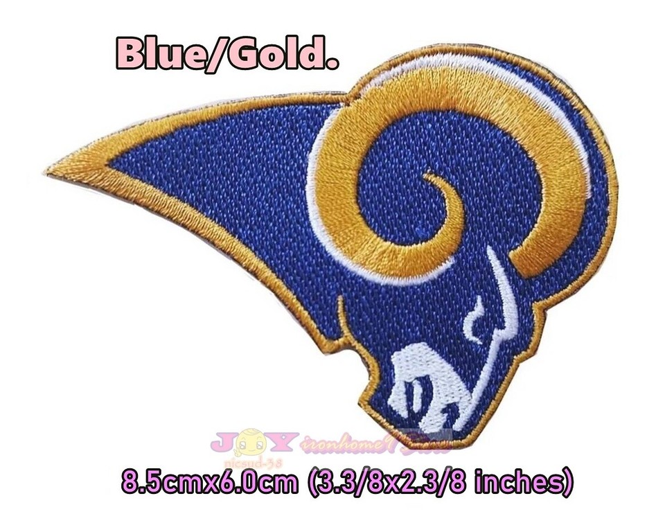 Los Angeles🏈RAMS Patches Sewing on #Select Options From Thai 🛫To🛬USA🚚 ...