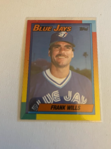 1990 Topps Frank Wills Toronto Blue Jays #129T | eBay