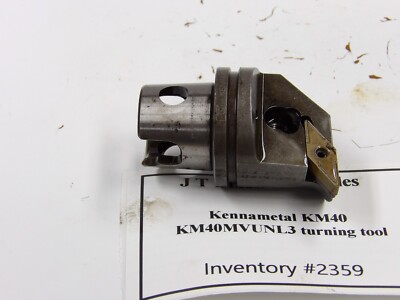 Kennametal KM40 MVUNL3 Turning tool Inv#2359-60-61 | eBay