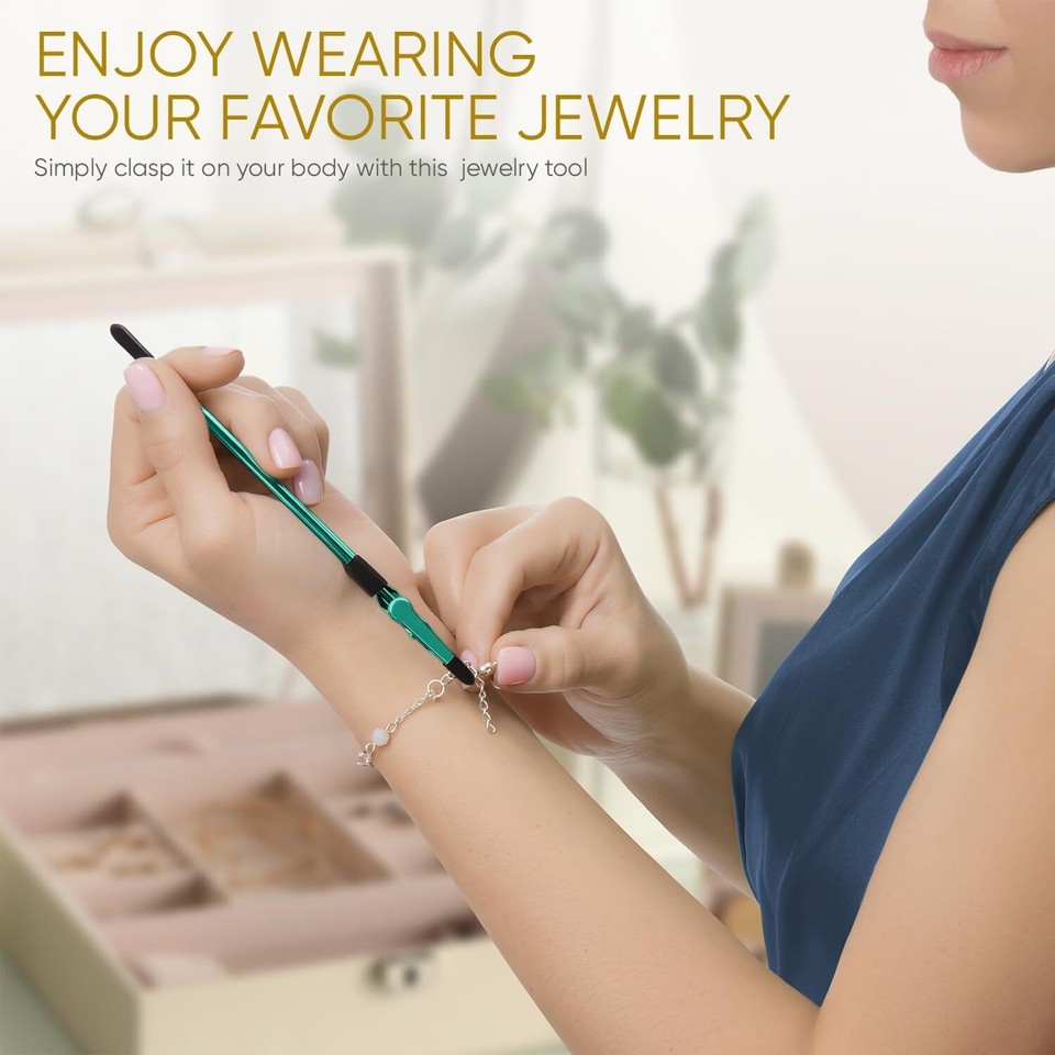 Bracelet Helper Tool - Fastener Clasp Helper Tool for Bracelet Necklace ...